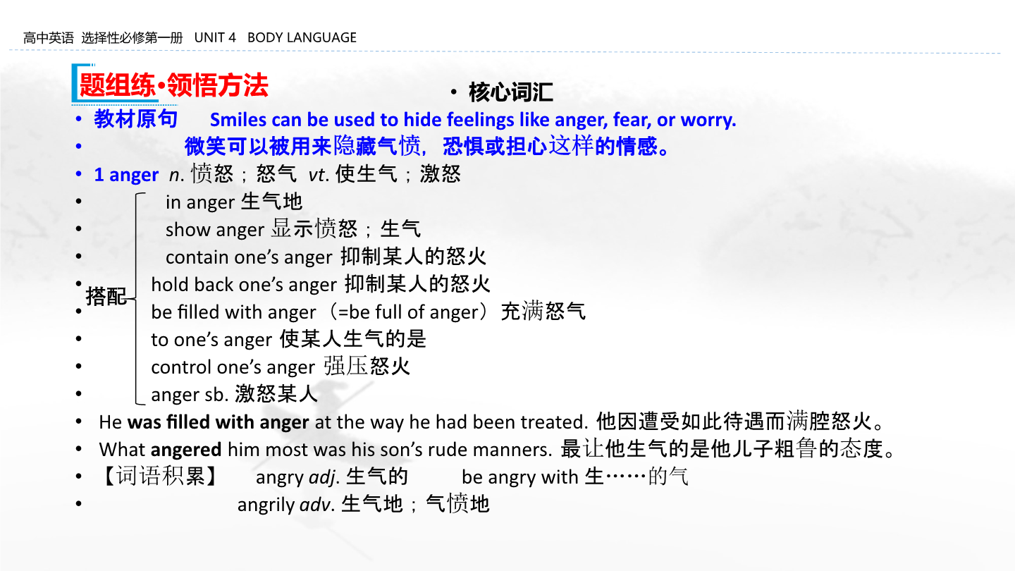 UNIT 4 Section B Learning About Language （教学课件）-高中英语人教版（2019）选择性必修第一册_正确云资源