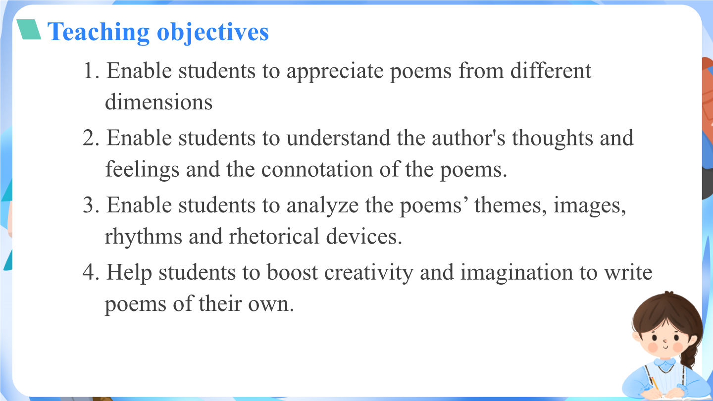 Unit 5 Poems Using Language（教学课件）-高中英语人教版（2019）选择性必修第三册_正确云资源